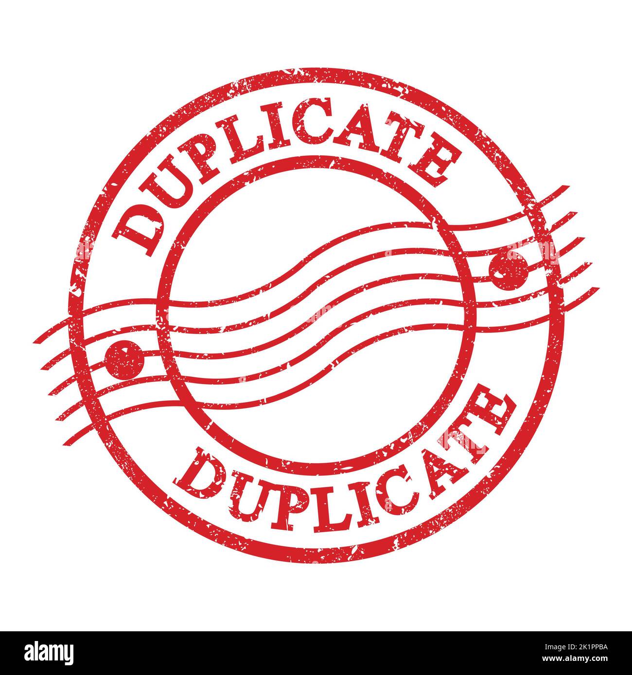 Duplicate stamp sign seal hi-res stock photography and images - Alamy