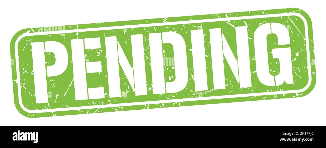 Pending stamp sign seal hi-res stock photography and images - Alamy