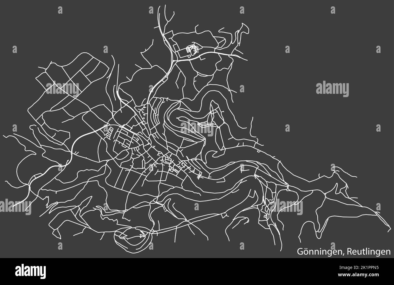 Reutlingen map hi-res stock photography and images - Alamy