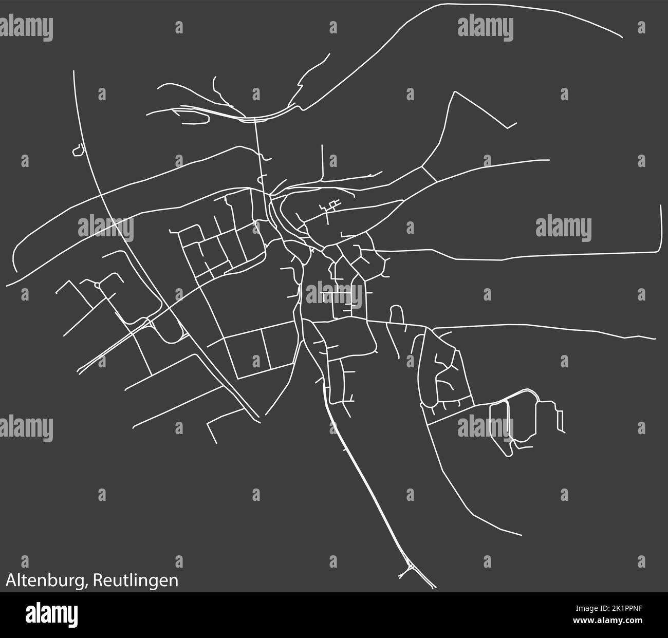 Reutlingen map hi-res stock photography and images - Alamy
