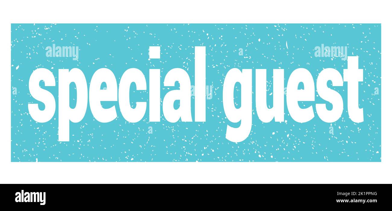 Special guest seal hi-res stock photography and images - Alamy