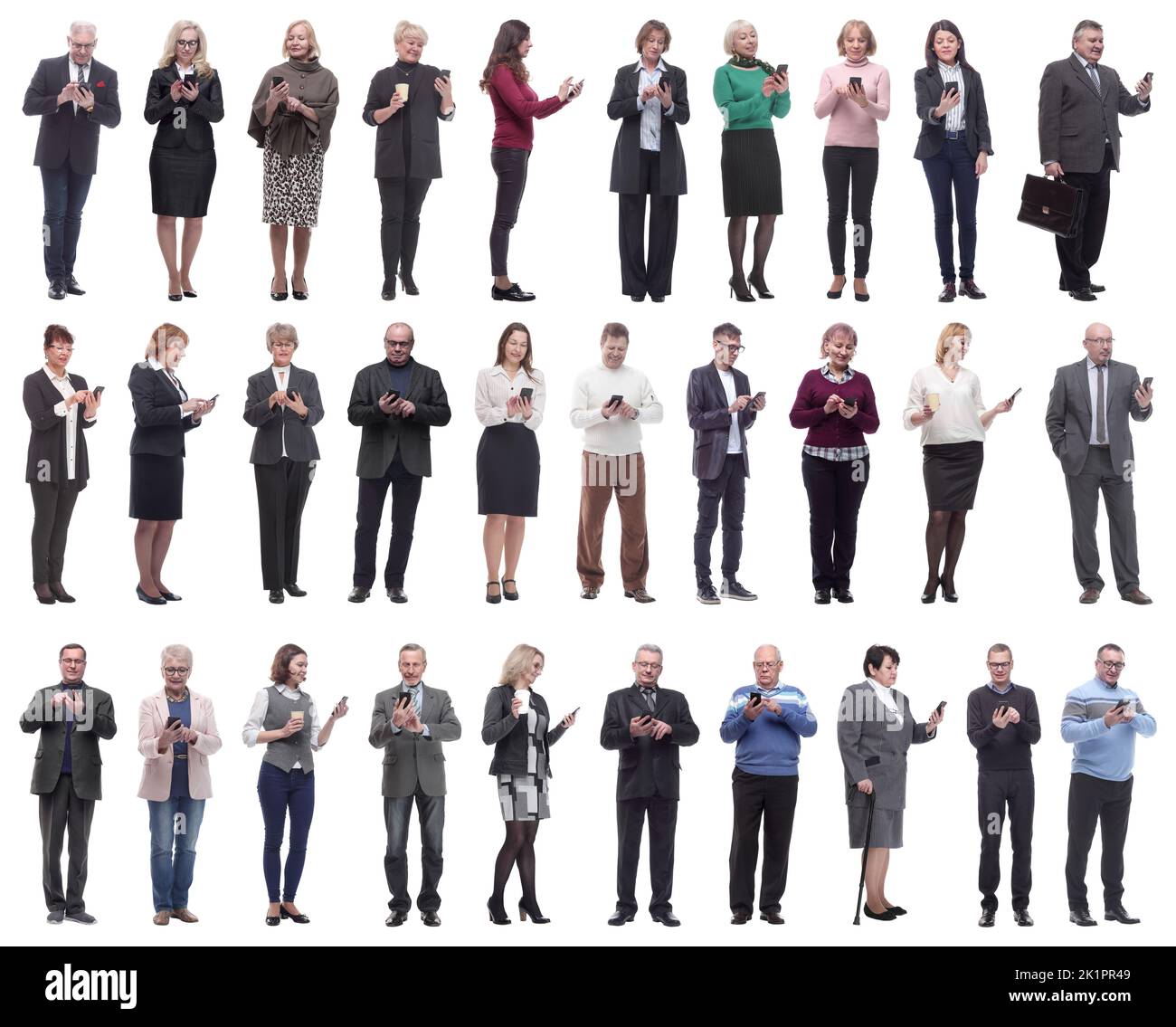 a group of people hold a phone in their hand and look into the phone ...