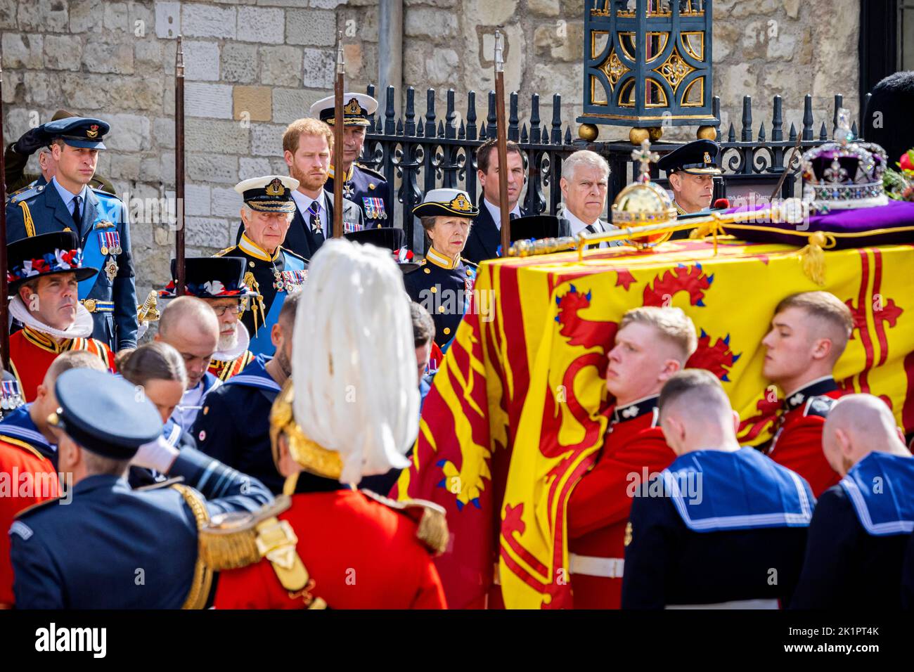 LONDON - Funeral Queen Elizabeth II at the Westminster Abbey, 19 September 2022. Photo: Patrick ...