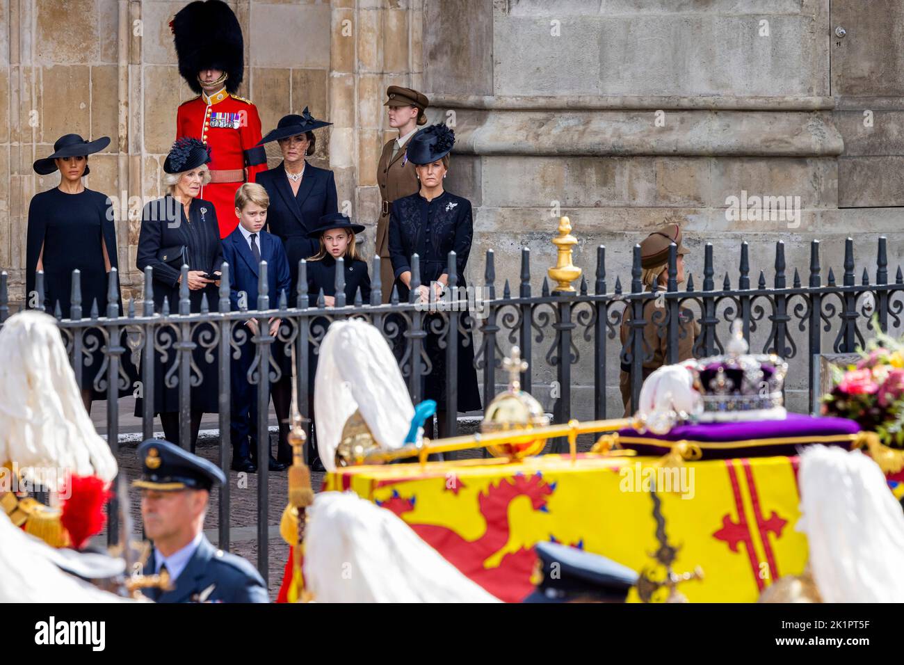 LONDON - Funeral Queen Elizabeth II at the Westminster Abbey, 19 September 2022. Photo: Patrick ...