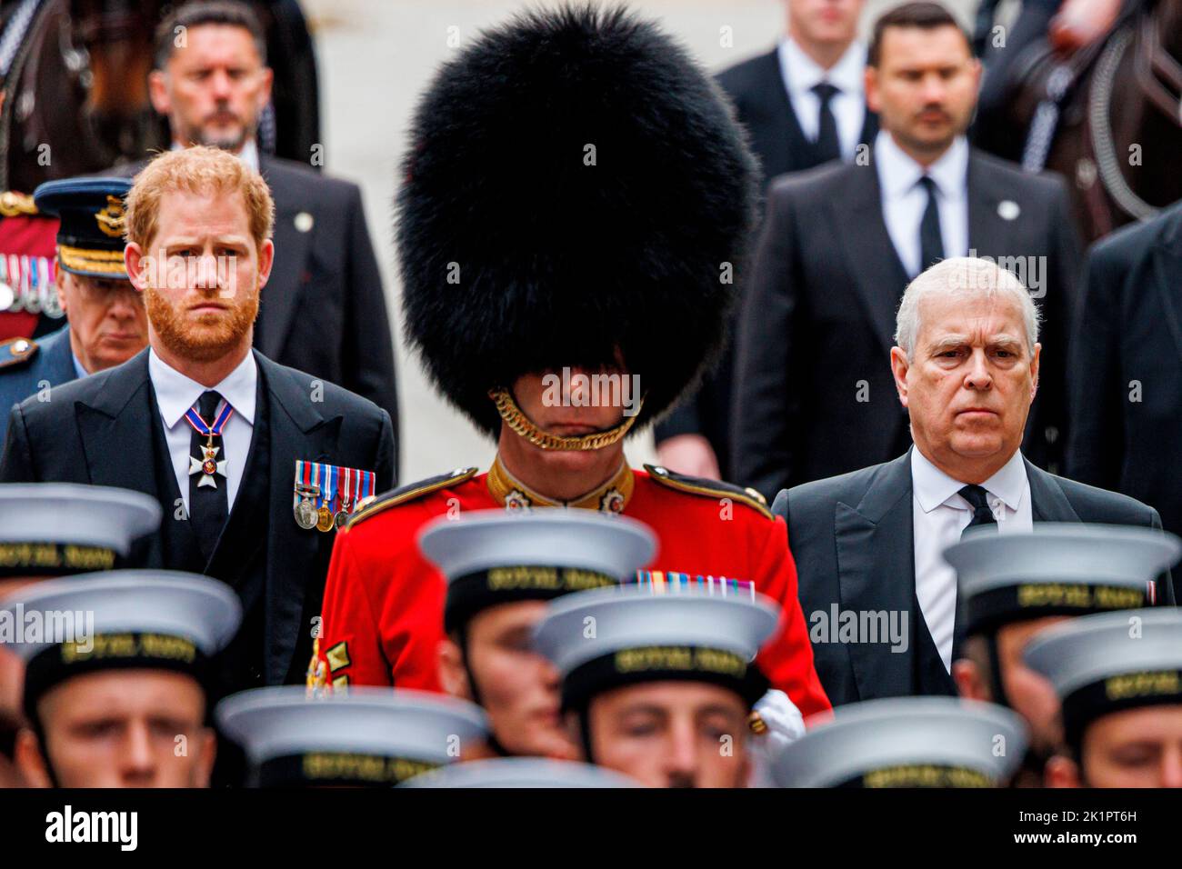 LONDON - Funeral Queen Elizabeth II at the Westminster Abbey, 19 September 2022. Photo: Patrick ...