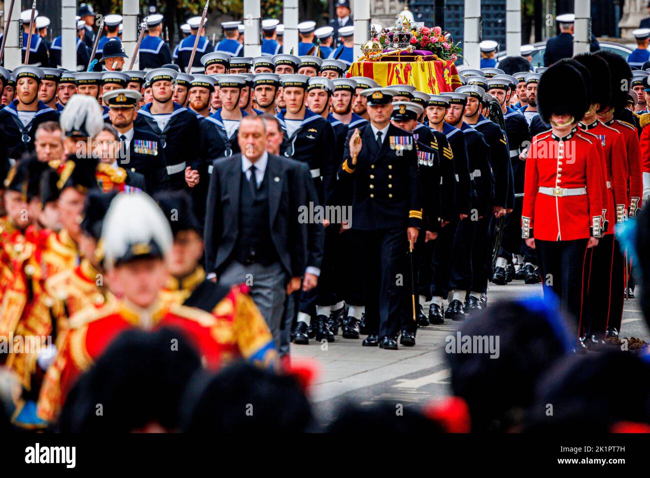 LONDON - Funeral Queen Elizabeth II at the Westminster Abbey, 19 September 2022. Photo: Patrick ...