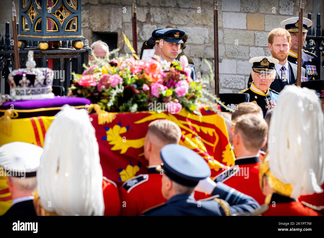 LONDON - Funeral Queen Elizabeth II at the Westminster Abbey, 19 September 2022. Photo: Patrick ...