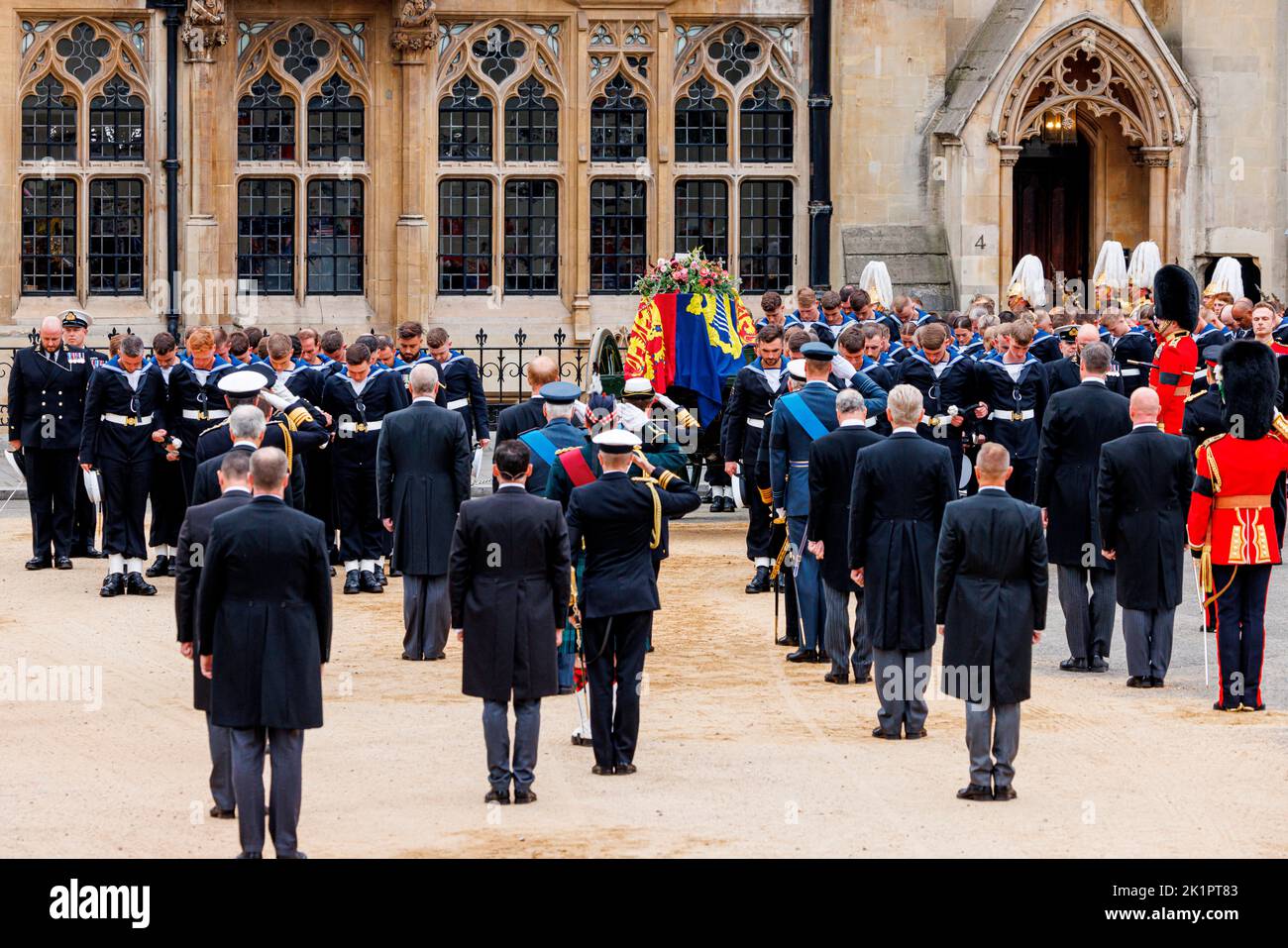 LONDON - Funeral Queen Elizabeth II at the Westminster Abbey, 19 September 2022. Photo: Patrick ...