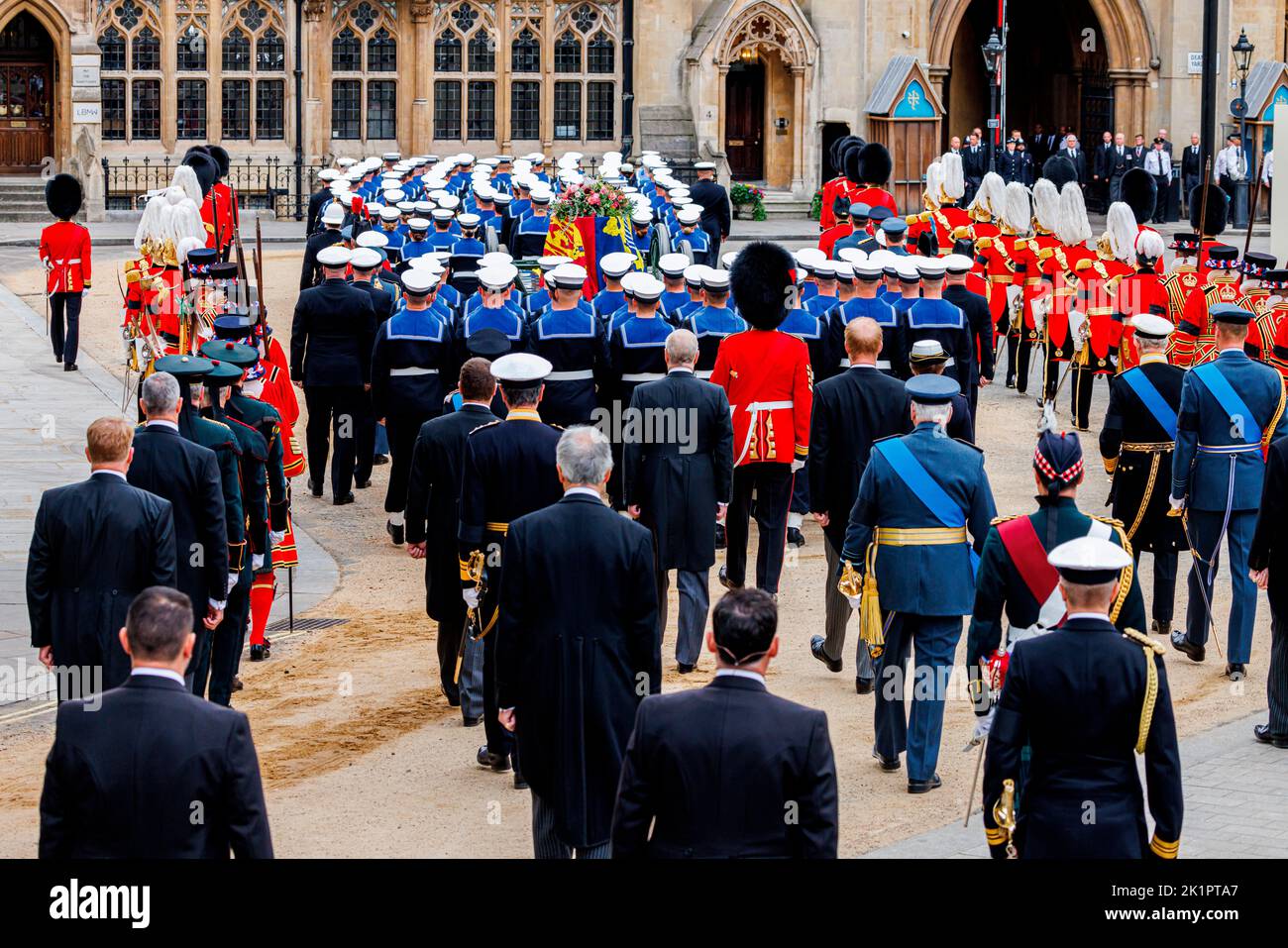 LONDON - Funeral Queen Elizabeth II at the Westminster Abbey, 19 September 2022. Photo: Patrick ...