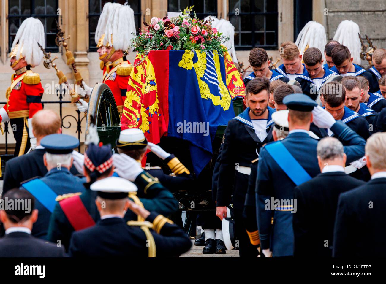 LONDON - Funeral Queen Elizabeth II at the Westminster Abbey, 19 September 2022. Photo: Patrick ...