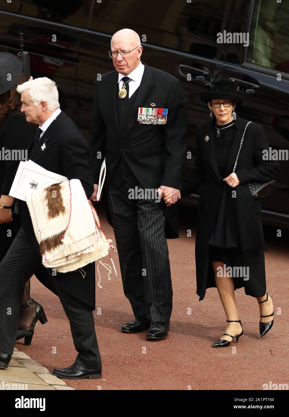 Governor-General of Australia, David Hurley and Linda Hurley, arrive ...