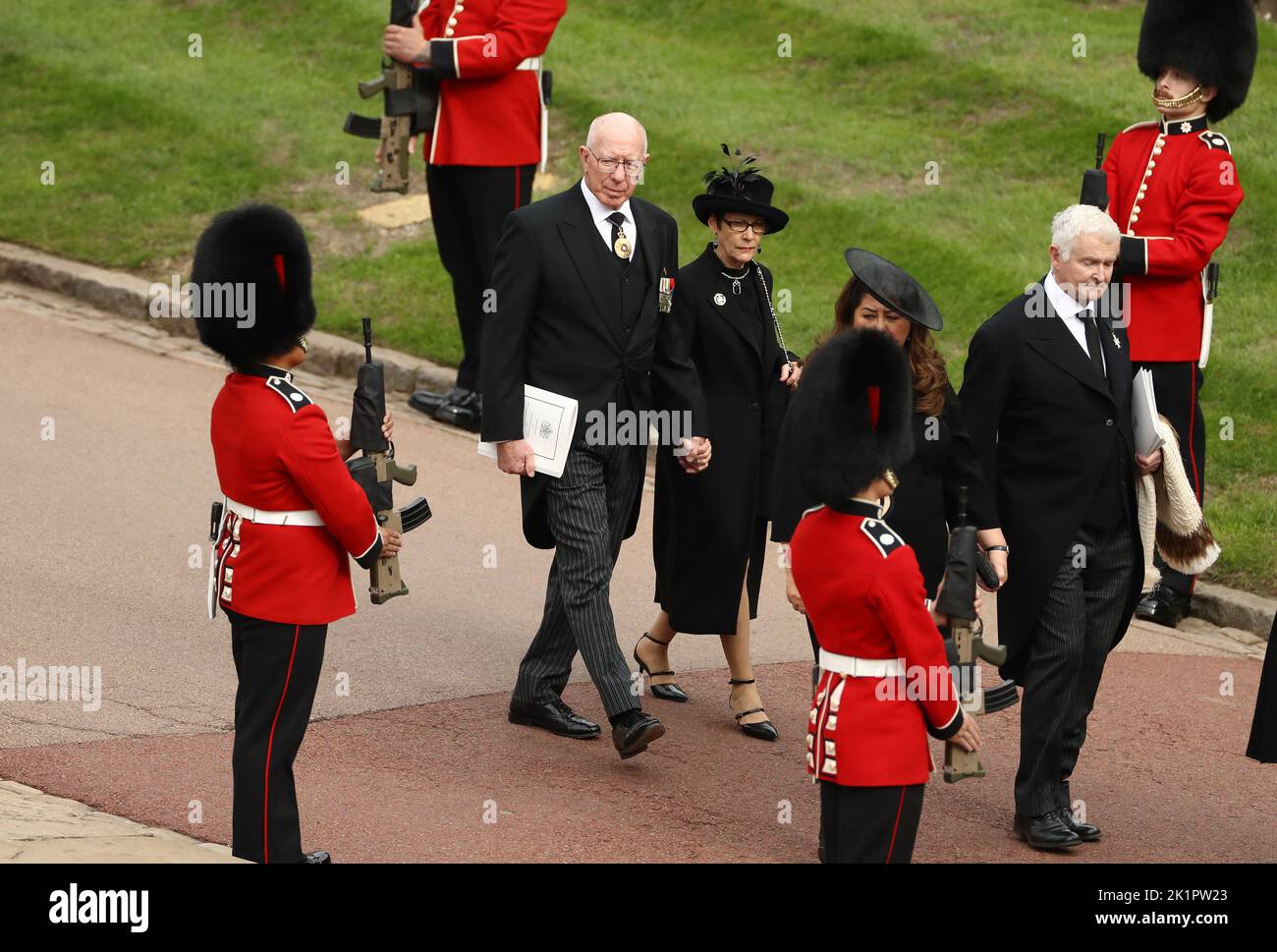 Governor-General of Australia, David Hurley and Linda Hurley, arrive ...