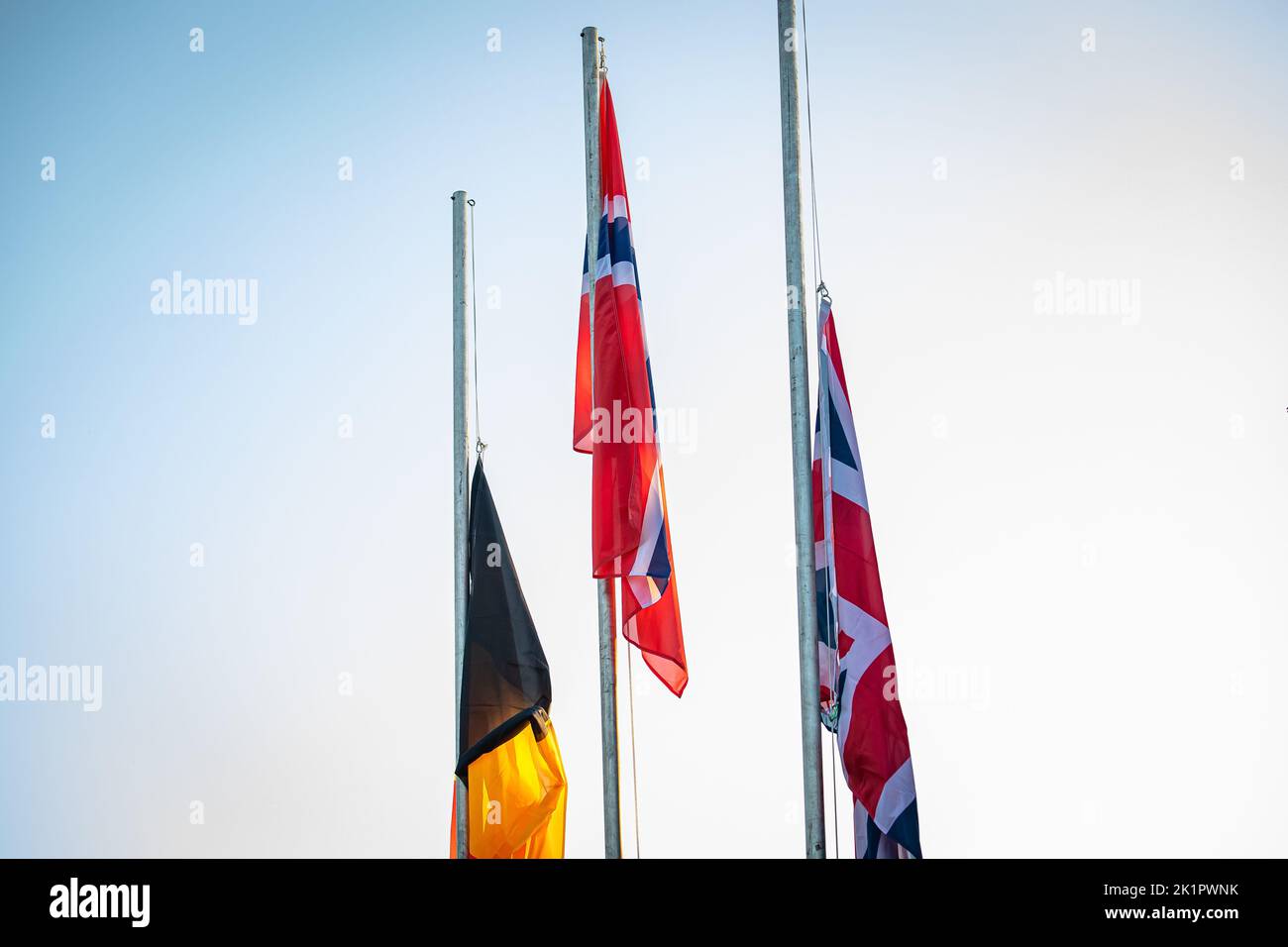 WOLLONGONG, AUSTRALIA - SEPTEMBER 19: SEGAERT Alec ( BEL ), WAERENSKJOLD Soren ( NOR ), HAYTER ...