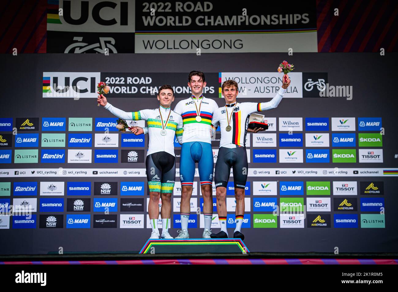 WOLLONGONG, AUSTRALIA - SEPTEMBER 20: McKENZIE Hamish, TARLING Joshua ...