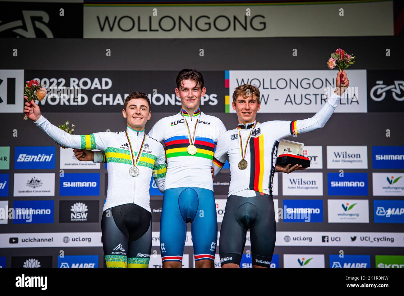WOLLONGONG, AUSTRALIA - SEPTEMBER 20: McKENZIE Hamish, TARLING Joshua ...