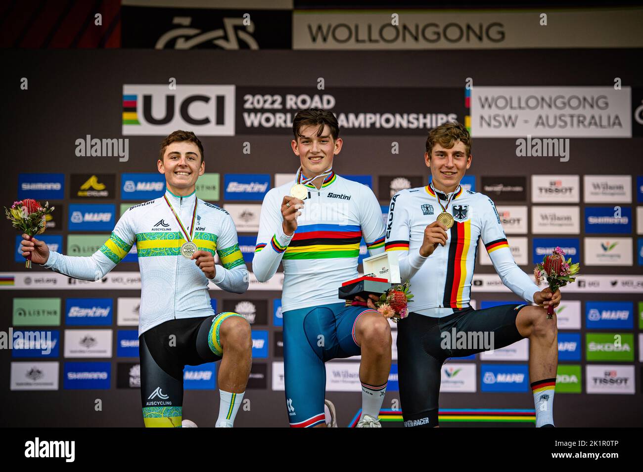 WOLLONGONG, AUSTRALIA - SEPTEMBER 20: McKENZIE Hamish, TARLING Joshua ...