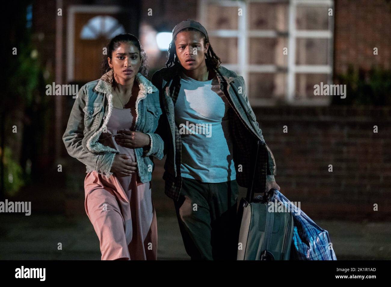 I CAME BY, from left: Varada Sethu, Percelle Ascott, 2022. ph: Nick ...