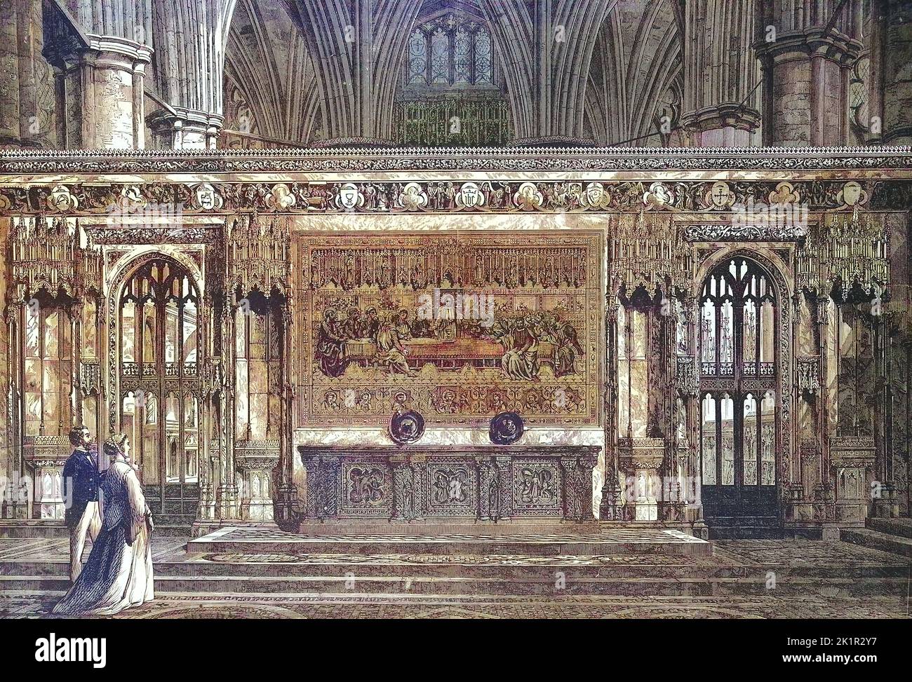 Der altar in der westminster abbey hi-res stock photography and images ...