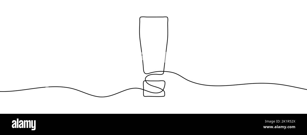 Exclamation mark linear background. One continuous line drawing of ... Exclamation mark linear background. One continuous line drawing of ...