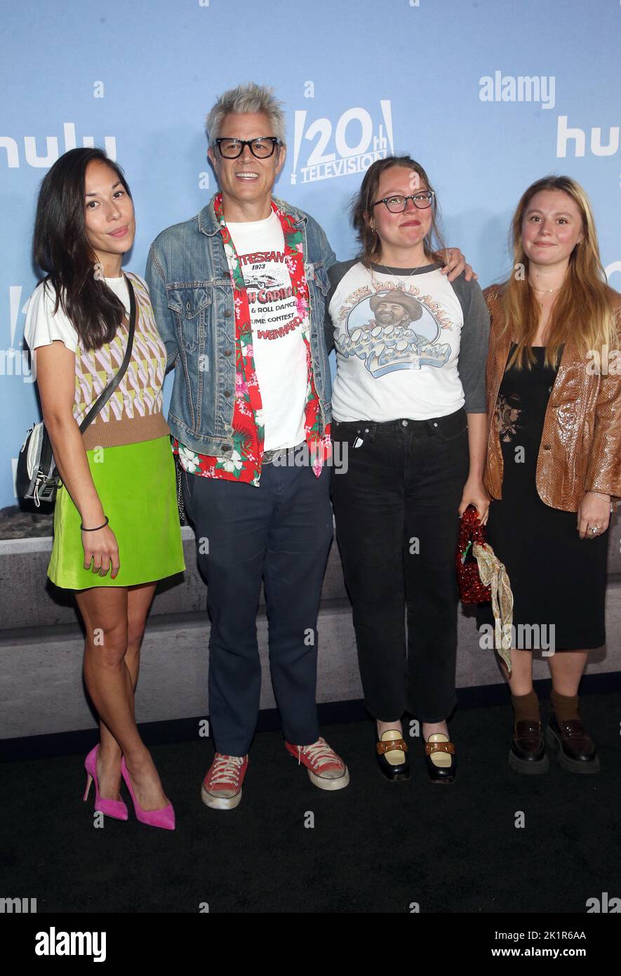Los Angeles, Ca. 19th Sep, 2022. Emily Ting, Johnny Knoxville, Madison ...