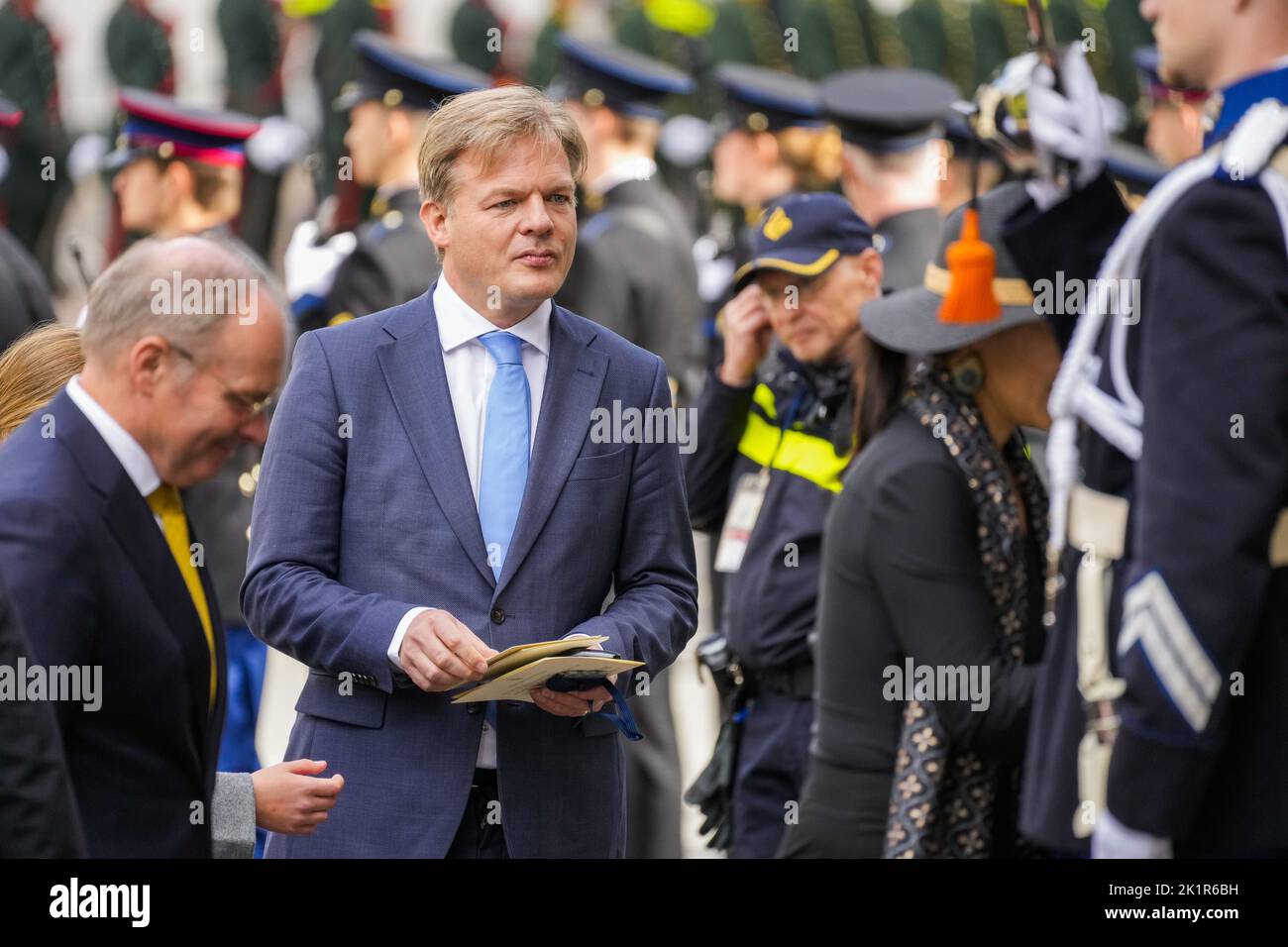 2022-09-20 12:22:10 THE HAGUE - Member of Parliament Pieter Omtzigt ...