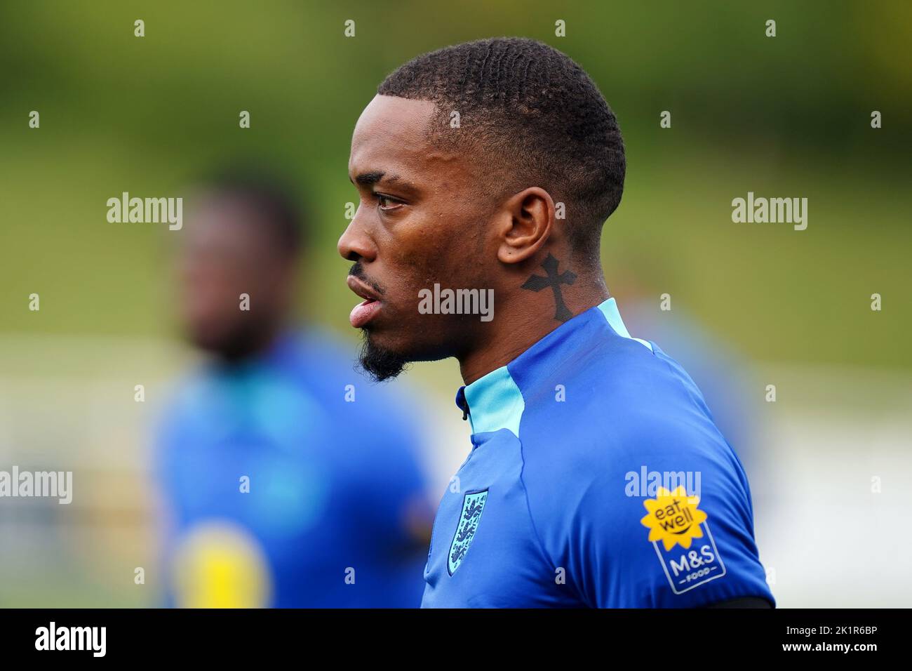 England's Ivan Toney during a training session at St. George's Park ...