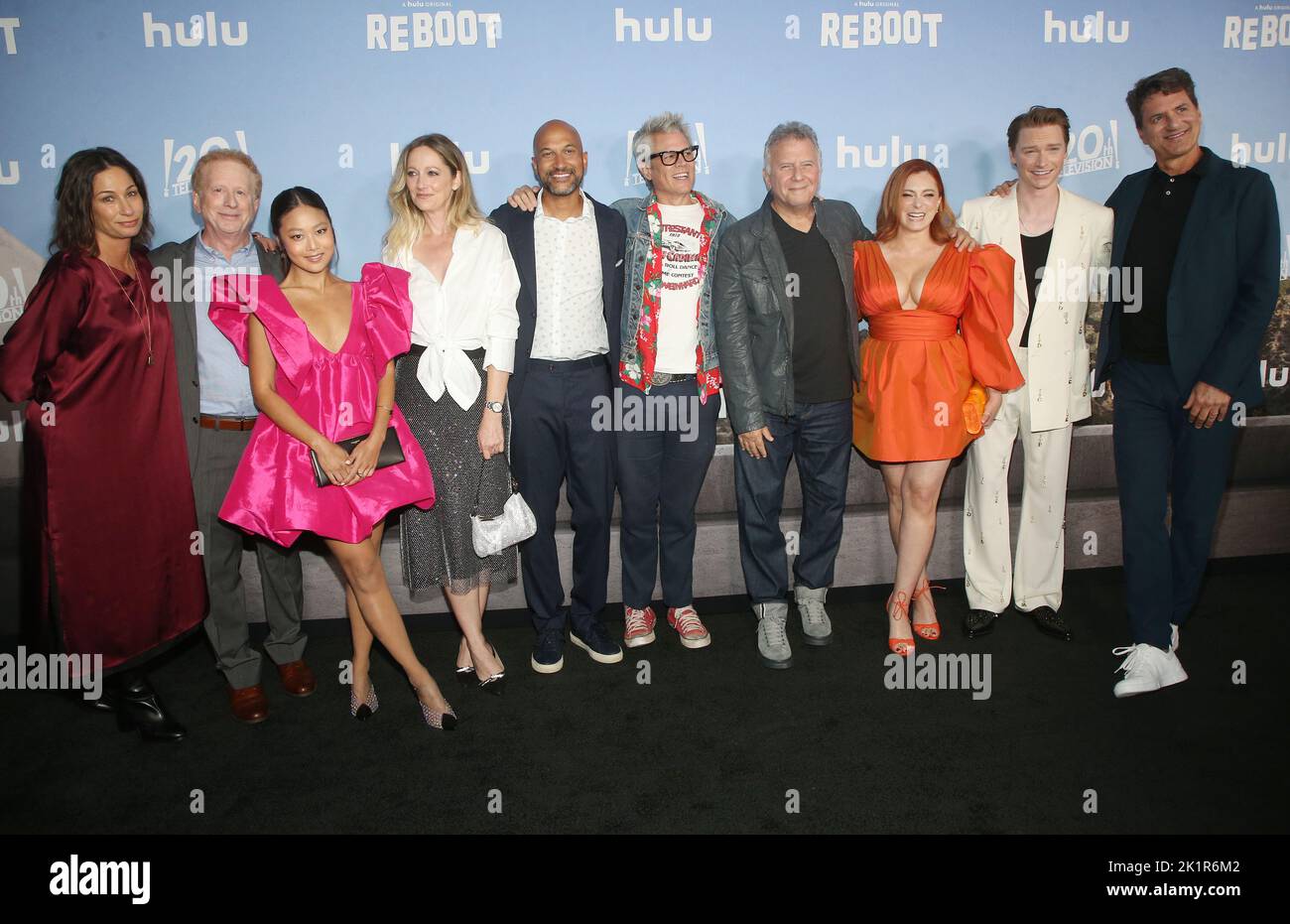 Los Angeles, Ca. 19th Sep, 2022. Calum Worthy, Krista Marie Yu, Keegan ...