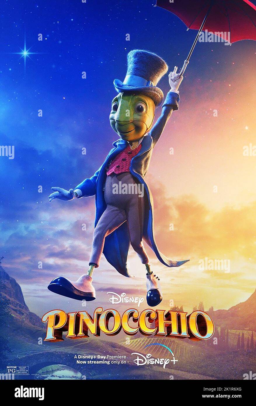 PINOCCHIO, US character poster, Jiminy Cricket (voice: Joseph Gordon ...