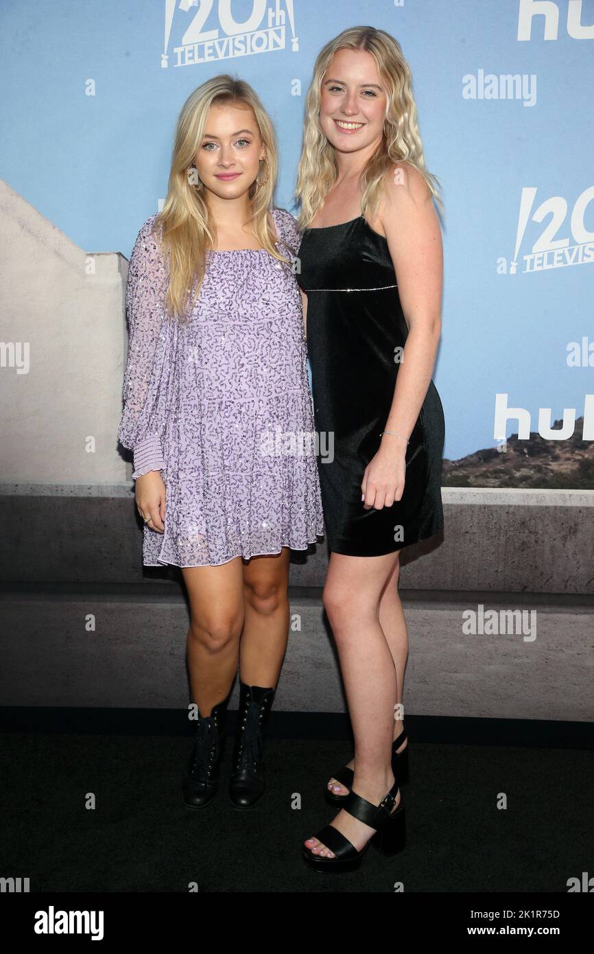 Los Angeles, Ca. 19th Sep, 2022. Emma Meisel, Allison Larned at the ...