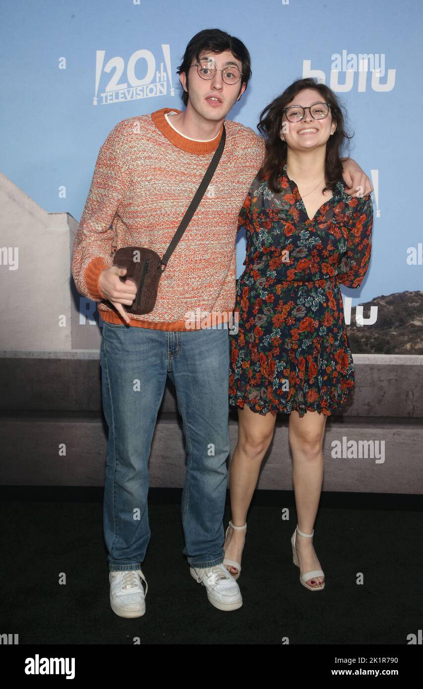 Los Angeles, Ca. 19th Sep, 2022. Gianni DeCenzo, Melissa Rivera at the ...