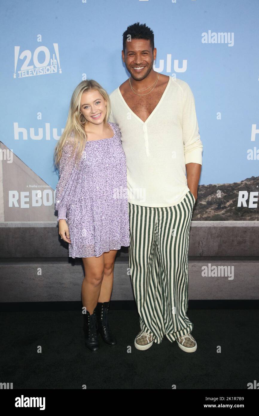 Los Angeles, Ca. 19th Sep, 2022. Emma Meisel, Jeffrey Bowyer-Chapman at ...