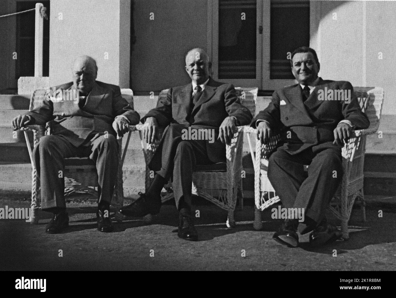 Winston churchill eisenhower hi-res stock photography and images - Alamy