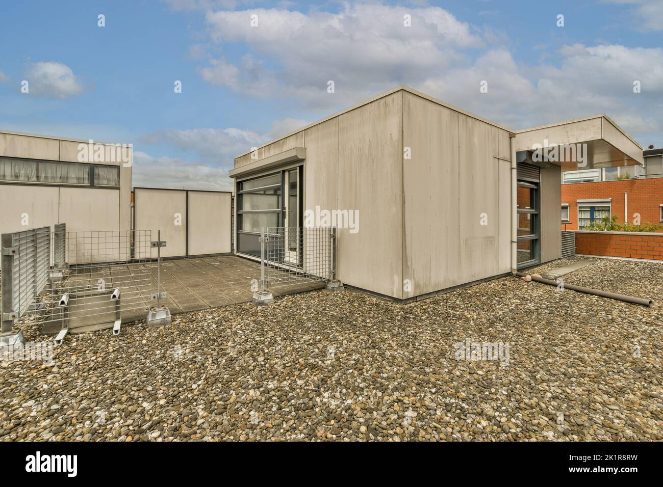 View of street near building Stock Photo - Alamy
