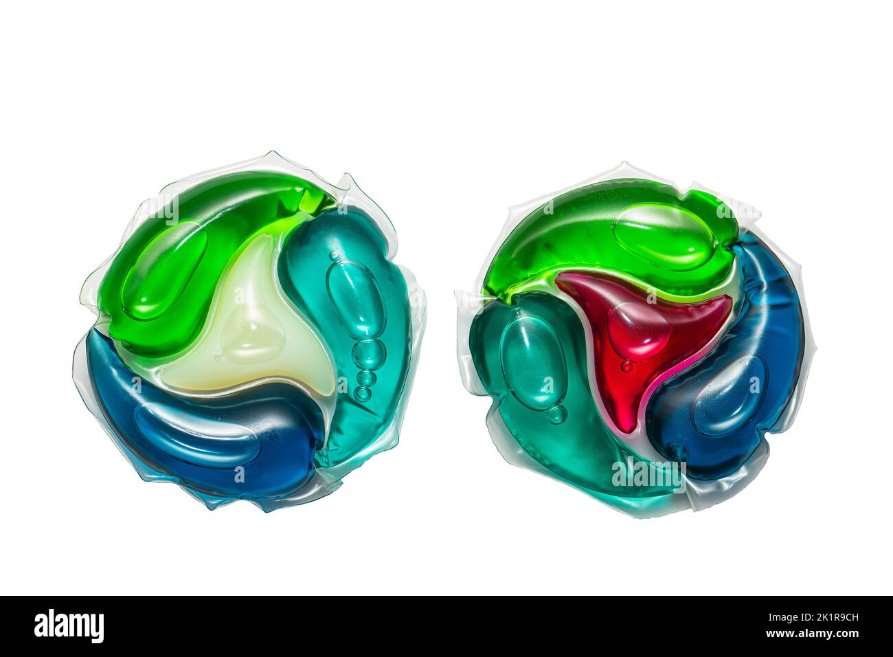 Pair of laundry detergent pods on transparent background for design ...