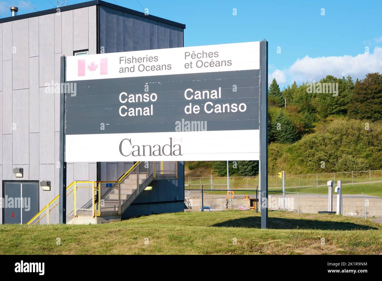 Canso causeway and the strait of canso hi-res stock photography and ...