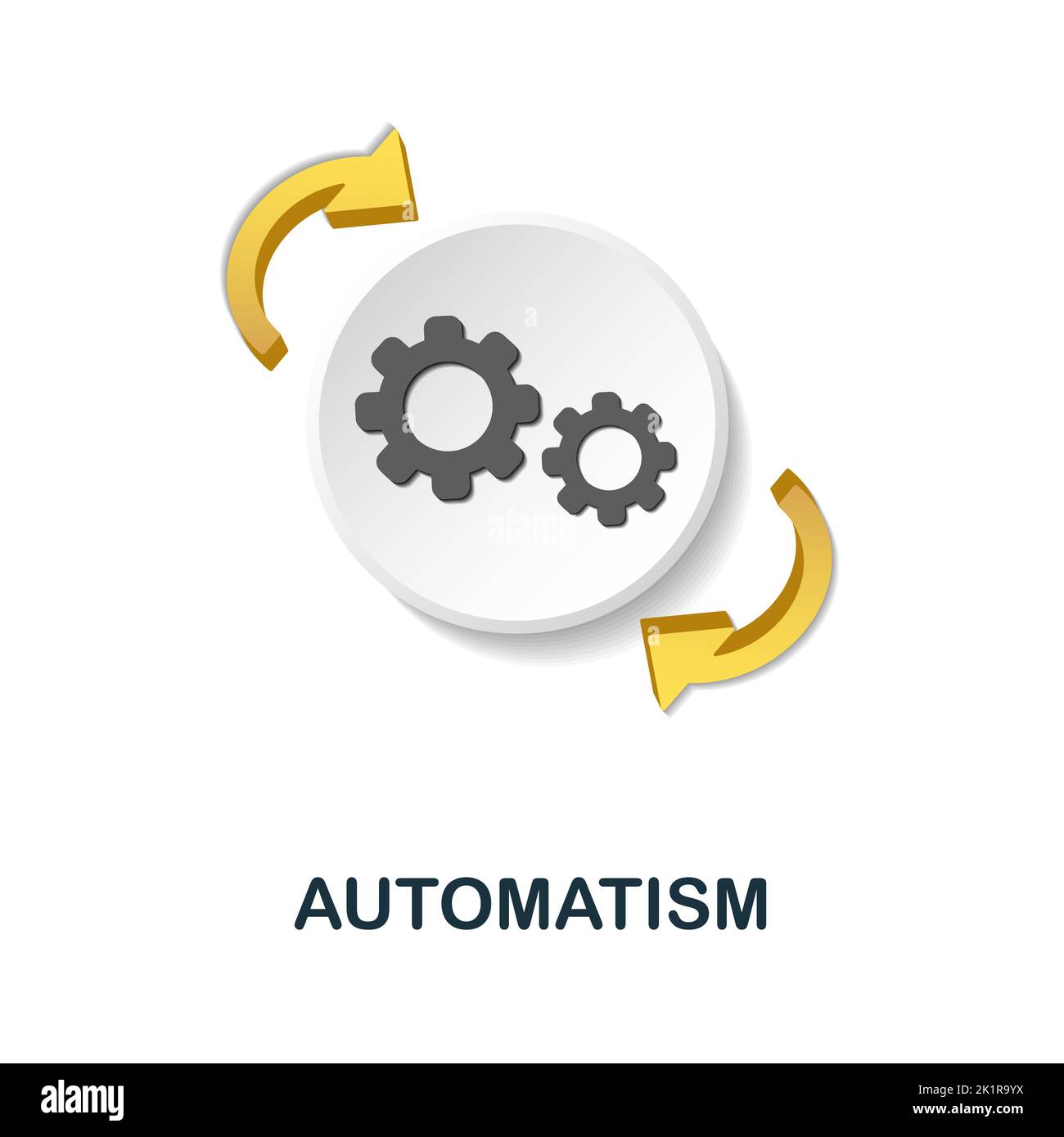 Automatism icon. 3d illustration from personal productivity collection ...