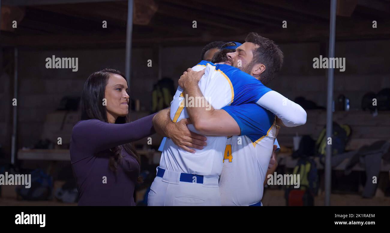 RUNNING THE BASES, adults from left: Gigi Orsillo. Brett Varvel, 2022 ...