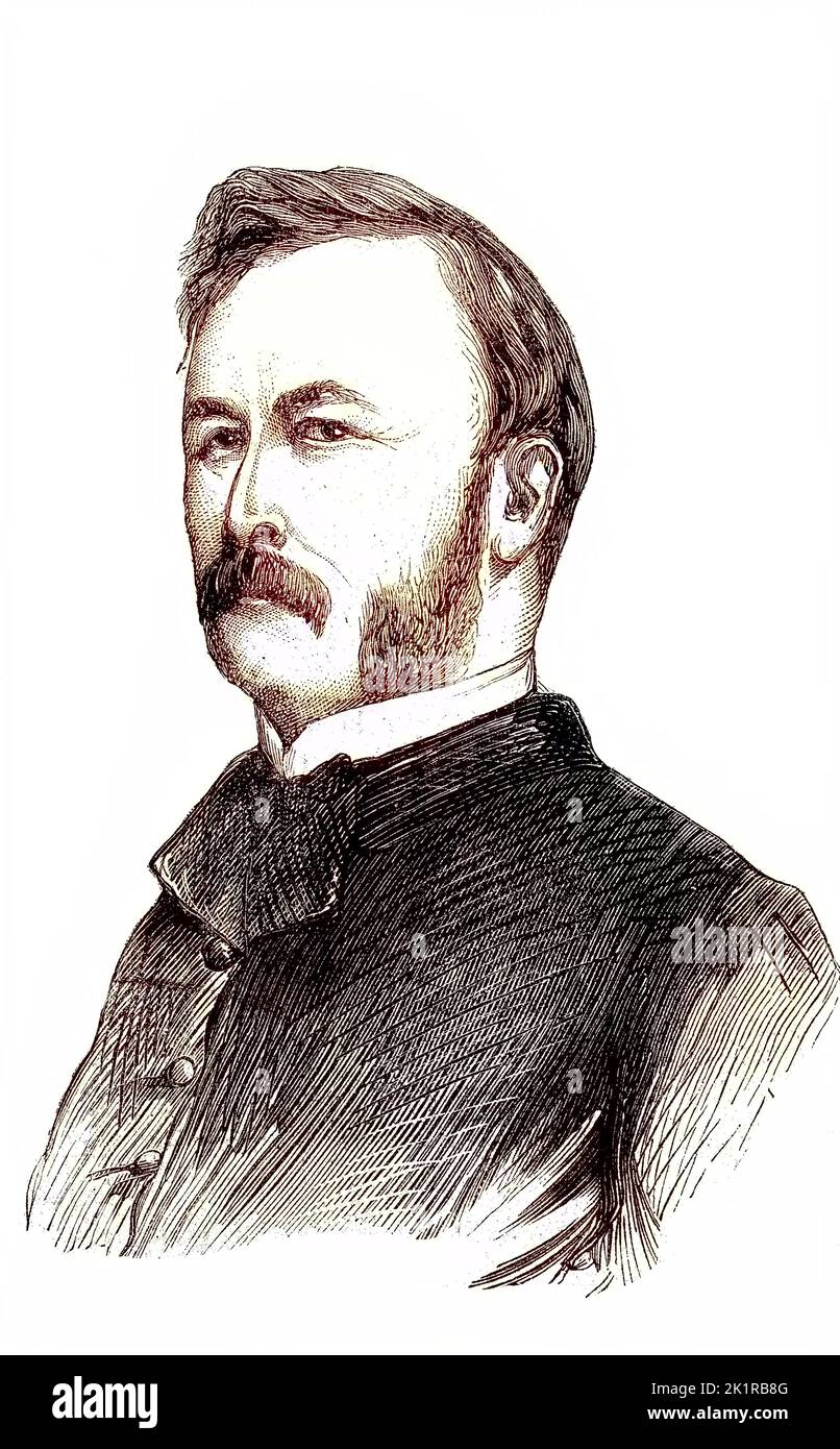 Jules Brame, geboren am 9. Juli 1808, gestorben am 1. Februar 1878, ein ...