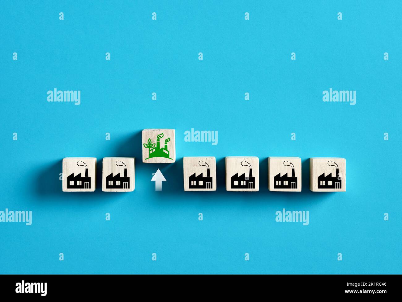 Eco green factory, green business industries, sustainable technology ...