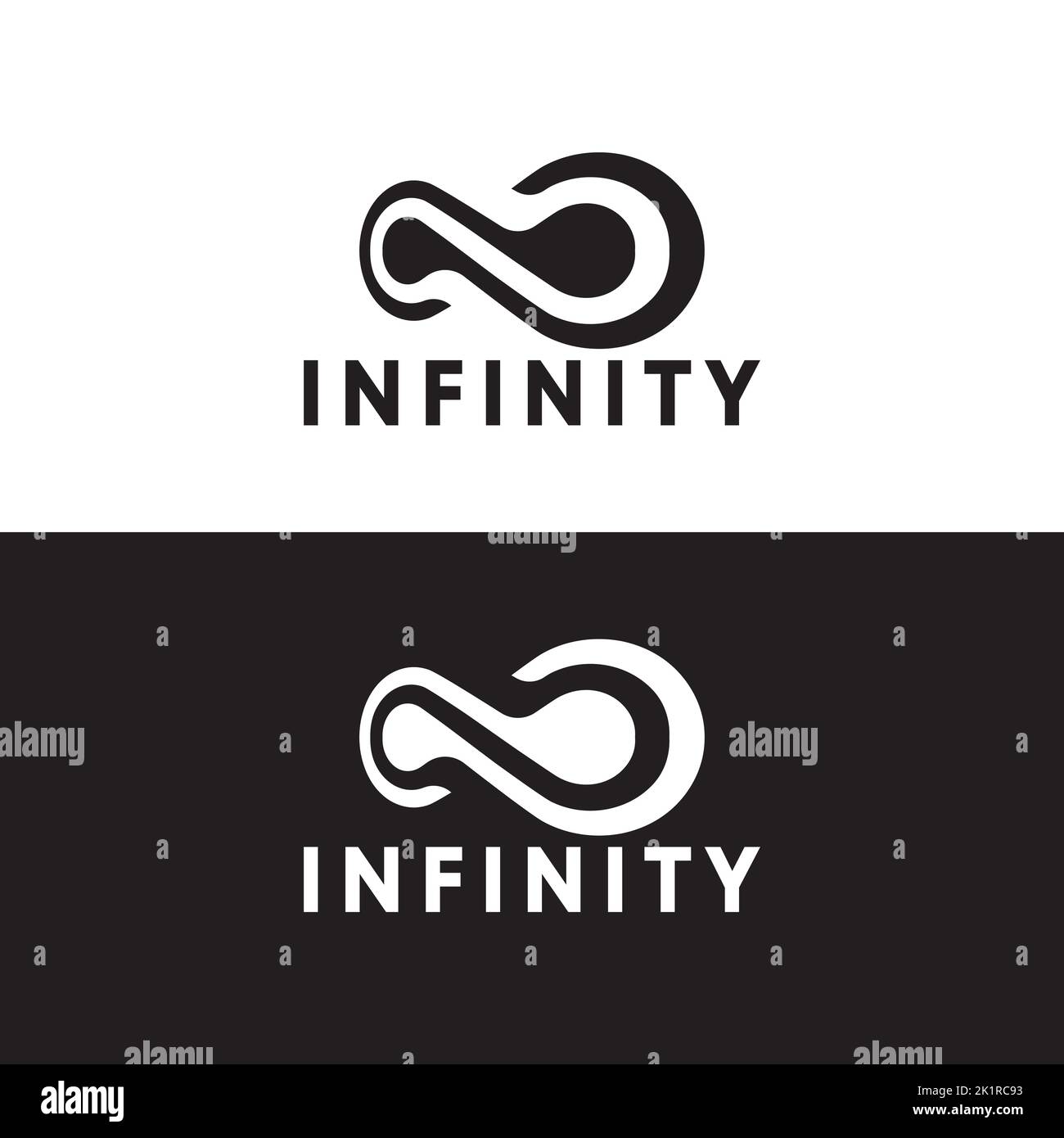 Infinity Vector Logo Template Illustration Design Stock Vector Image ...