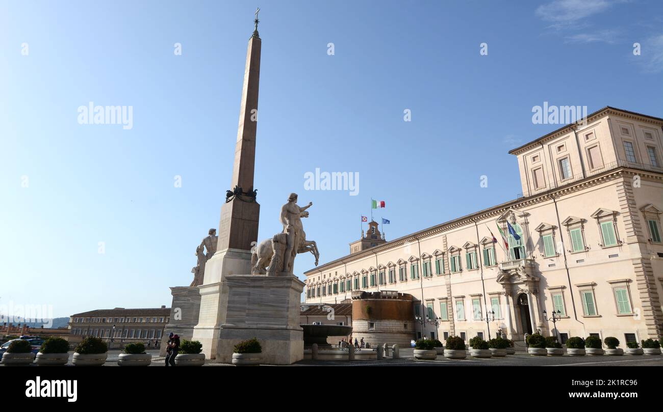 the Quirinal Palace was the seat of the Popes and now the President of ...