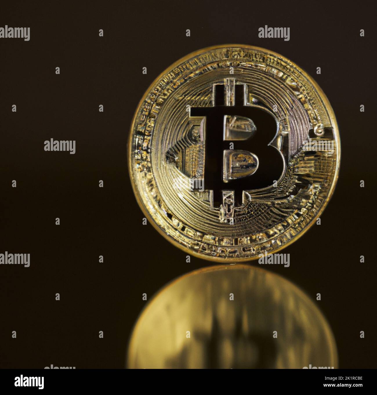 Bitcoin (Cryptocurrencys new digital money) on background Stock Photo ...