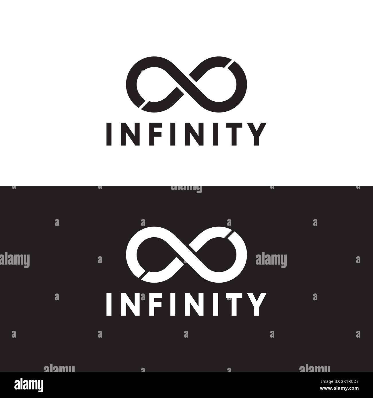 Infinity Vector Logo Template Illustration Design Stock Vector Image ...