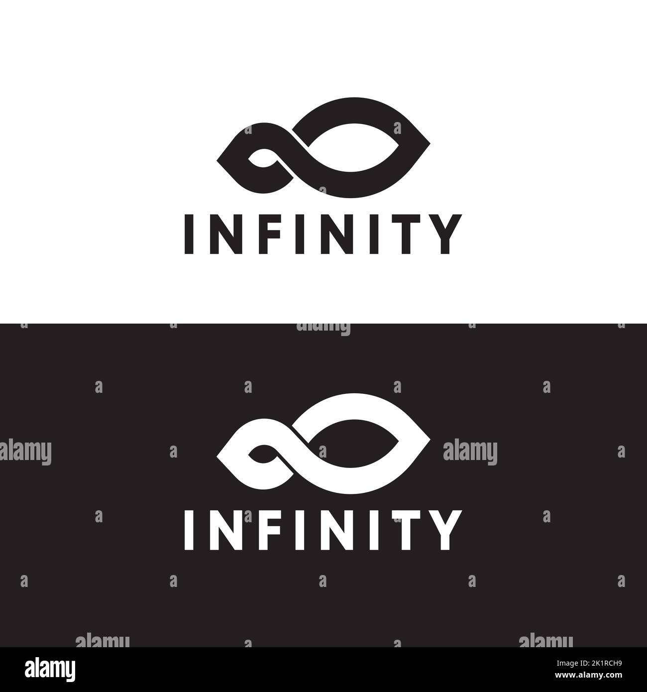 Infinity Vector Logo Template Illustration Design Stock Vector Image ...