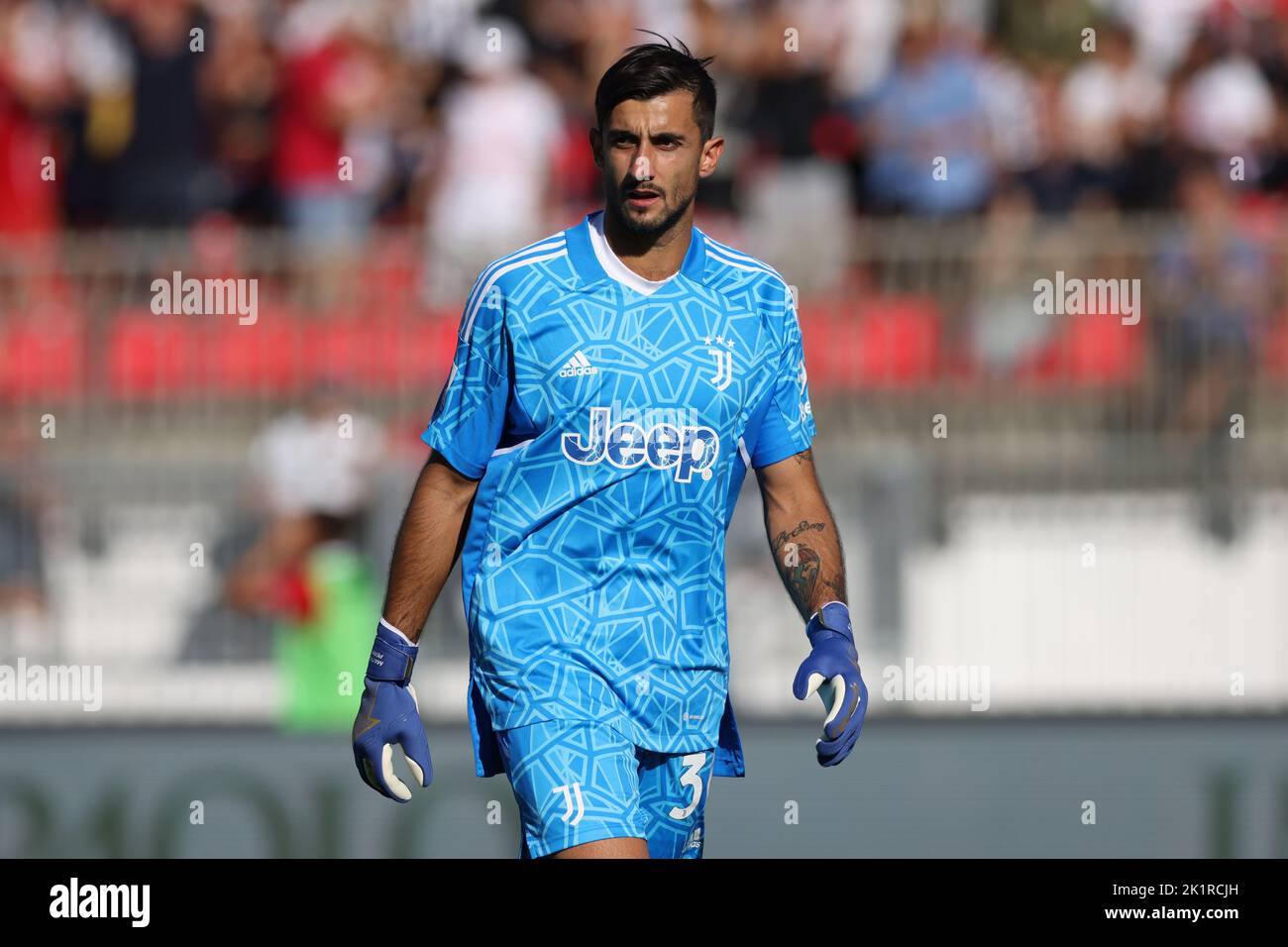 Monza, Italy, 18th September 2022. Mattia Perin of Juventus looks on ...