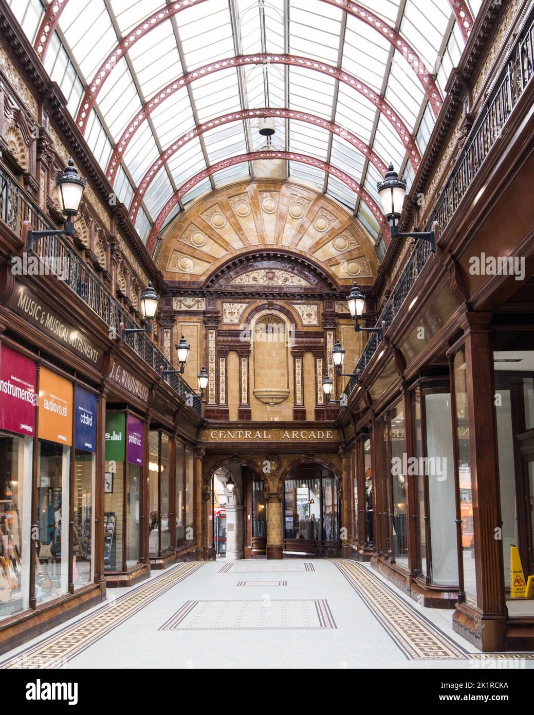 Newcastle Upon Tyne - Central Arcade Stock Photo - Alamy
