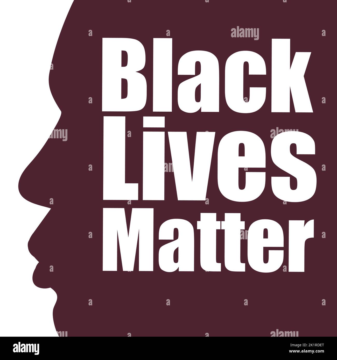 Black living matter design illustration concept Stock Vector Image ...