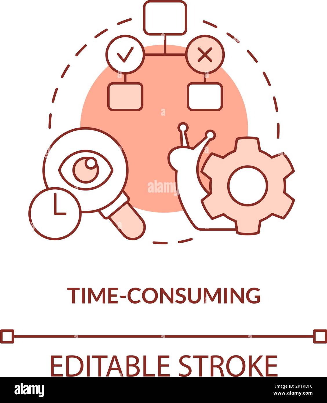 Time consuming orange concept icon Stock Vector Image & Art - Alamy Time consuming orange concept icon Stock Vector Image & Art - Alamy