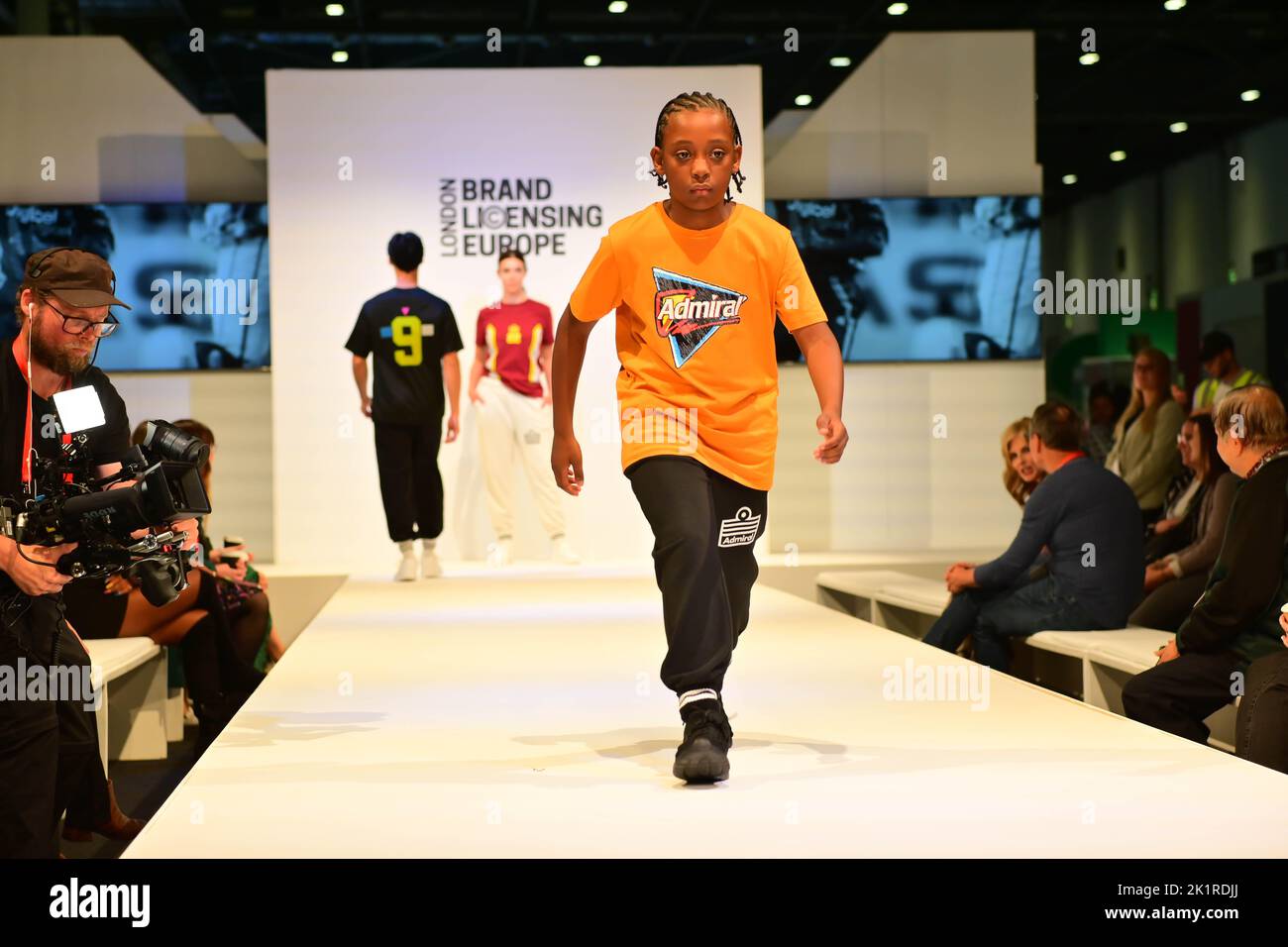 London, UK. 20th Sep, 2022. Kornit Digital catwalk show at Brand ...
