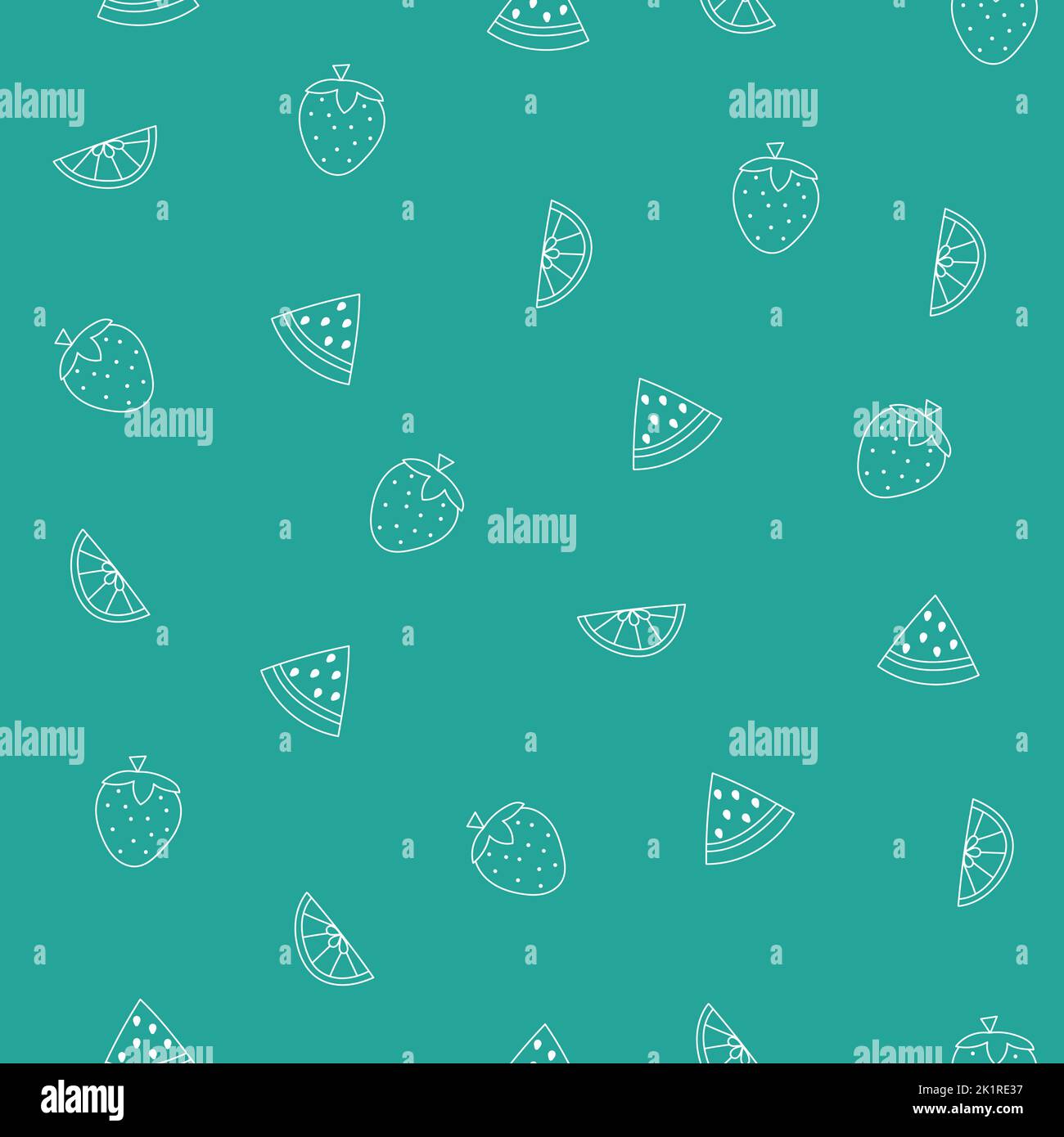 Minimalist watermelon high quality seamless vector pattern Stock Vector ...